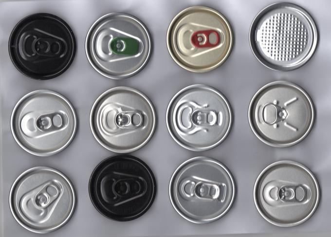 Easy Open End Aluminum Can Lids Cap 200 202 206# Aluminum Alloy 5182 ...