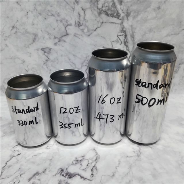 Sleek 16oz 473ml Empty Aluminum Cans For Beer Beverage