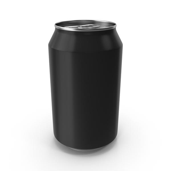 Round Matte Printed 16oz 473ml Black Aluminum Can