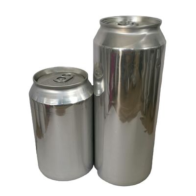 Pressure Resistance Round Aluminum Drinks 12oz Slim Can