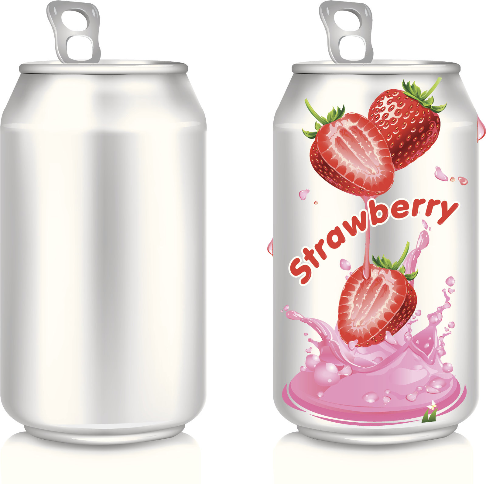 Round Shape Beverage Aluminum Drinking Open Cans 355ml STD For Juice ...